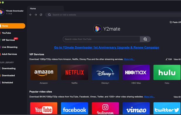 Y2Mate.ch: To be your best video mate | AlternativeTo