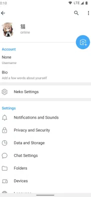 Nekogram: Open-source third-party Telegram client with not many but ...