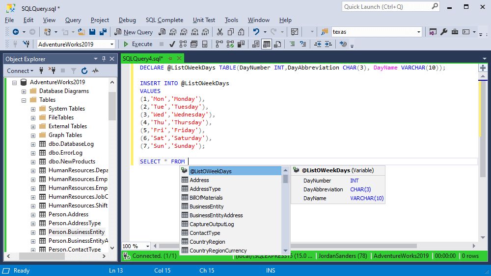 dbForge SQL Complete: IntelliSense add-in for SQL Server Management ...
