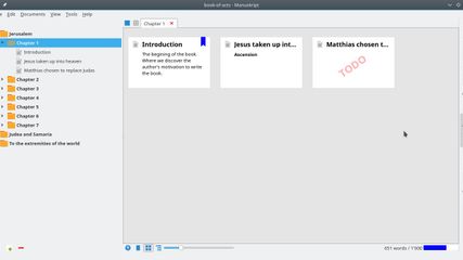 Manuskript: Open-source tool for writers. With outliner, character management, plot | AlternativeTo