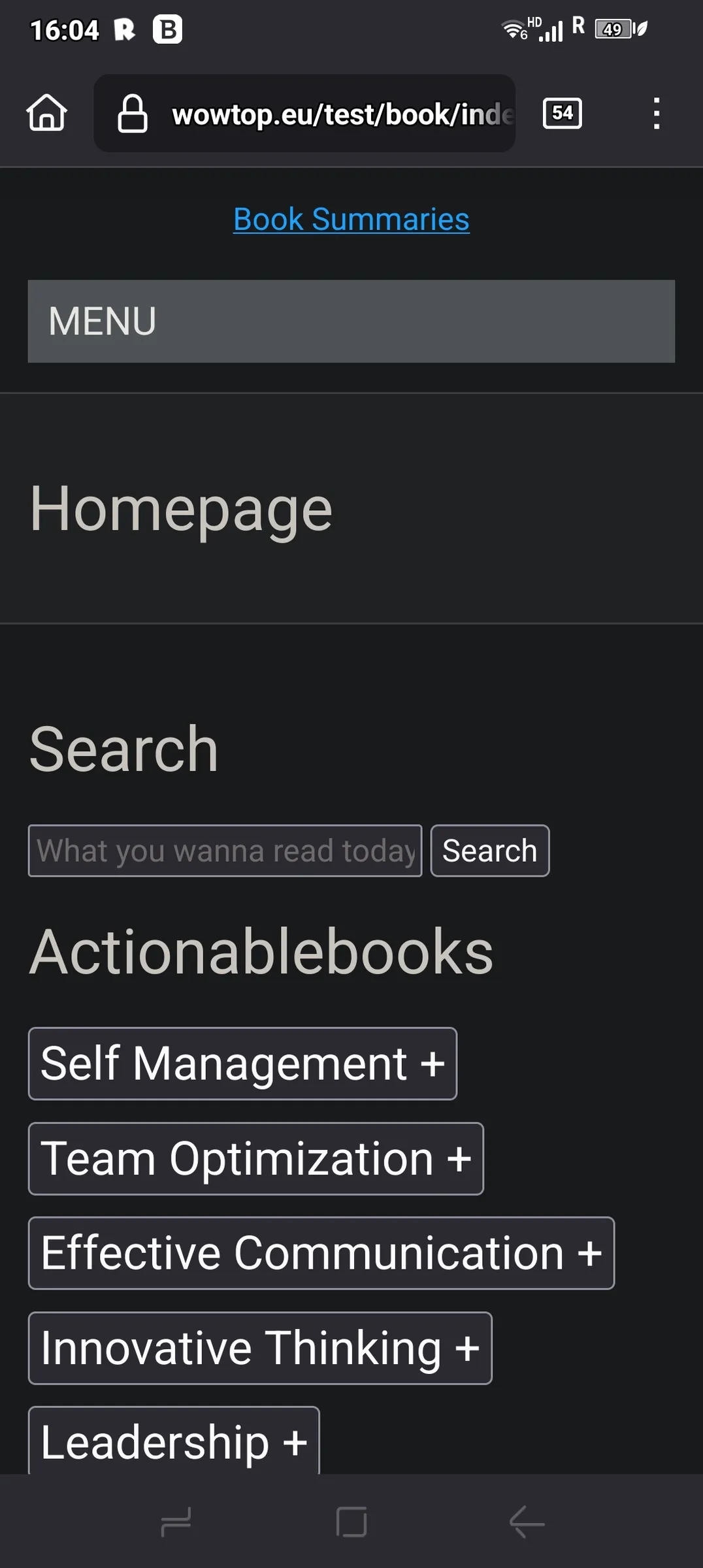 Book Summary Page: Search or find recent book summaries and get key ...
