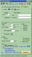 UPS Assistant: A tiny free UPS monitoring program for Megatec/Winpower protocol based (Ippon ...
