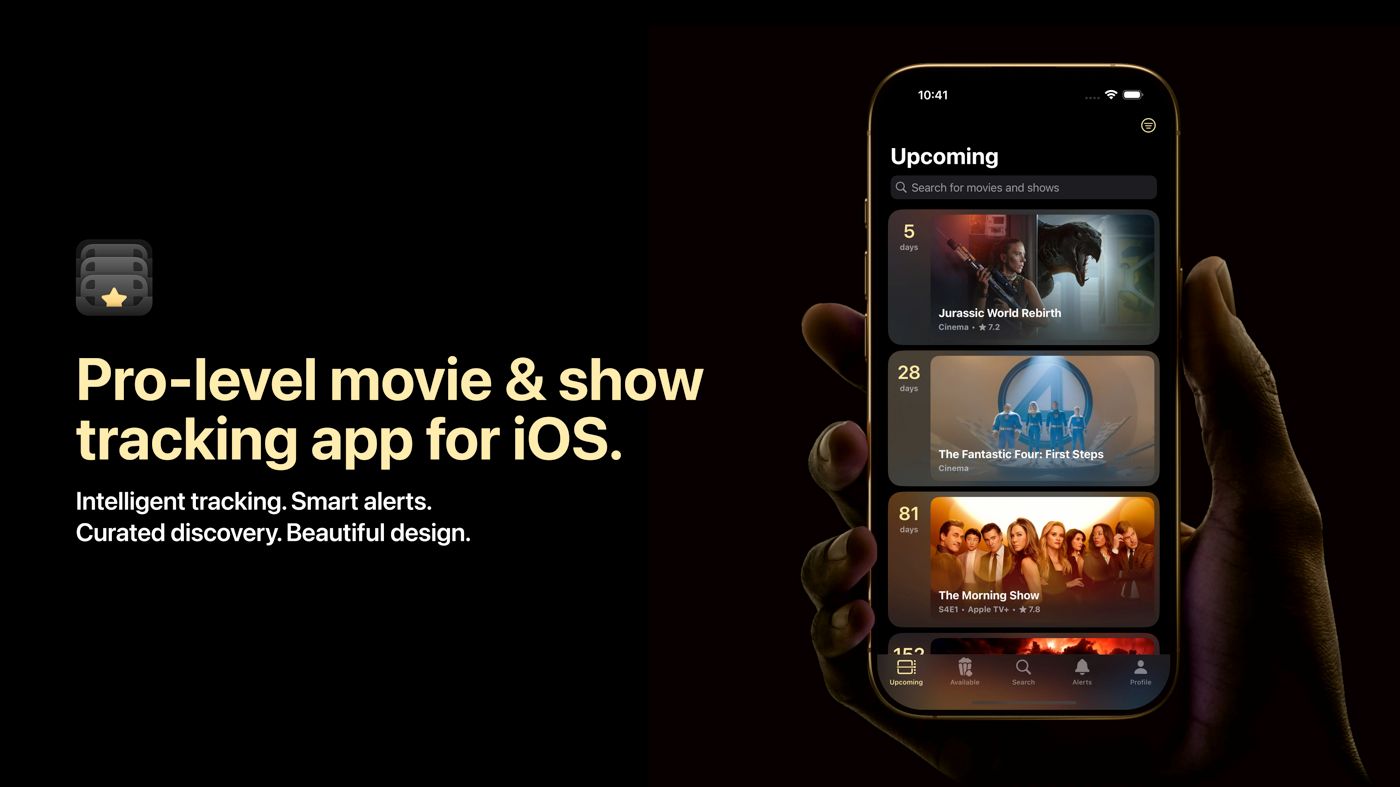 Showcase: Track movies and TV shows on iOS with alerts, widgets, and no ...