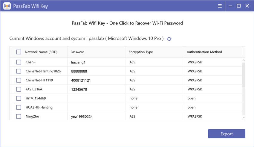 PassFab Wifi Key Alternatives and Similar Software | AlternativeTo