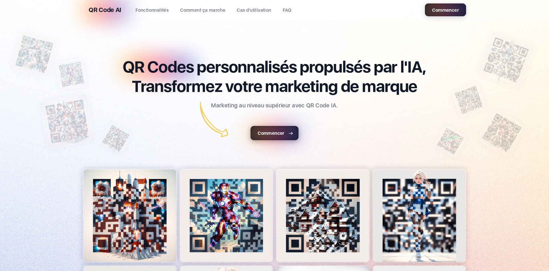 QR Code AI: Unleash the potential of your brand with our AI-powered custom QR codes | AlternativeTo