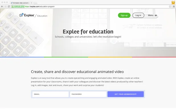 Explee: Allows you to make eyecatching and interactive animated video ...