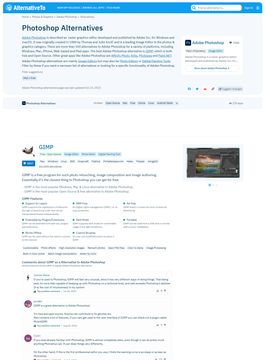 AlternativeTo: Website which lists alternatives to web-based software ...