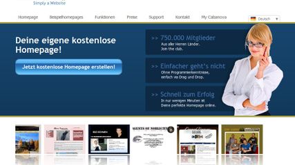 Cabanova: Create a website quickly and easily using our | AlternativeTo