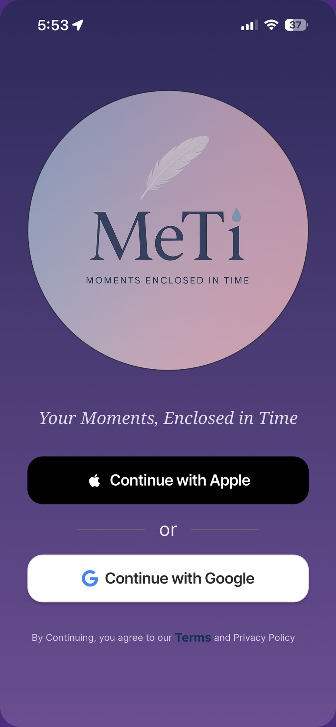 MeTi: A digital time capsule app to save photos, videos, and messages ...