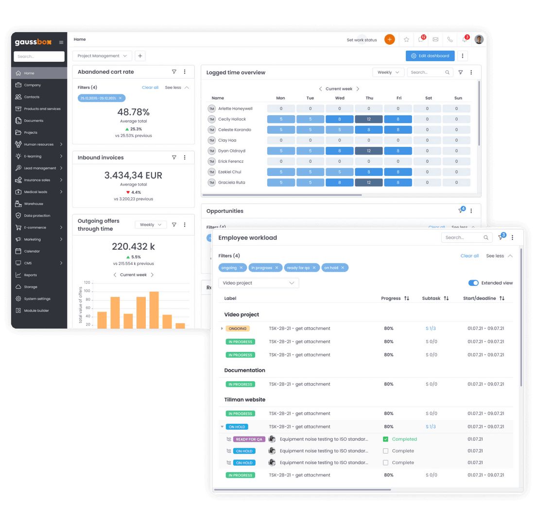 Gauss Box: Integrated business solution on a single platform. | AlternativeTo