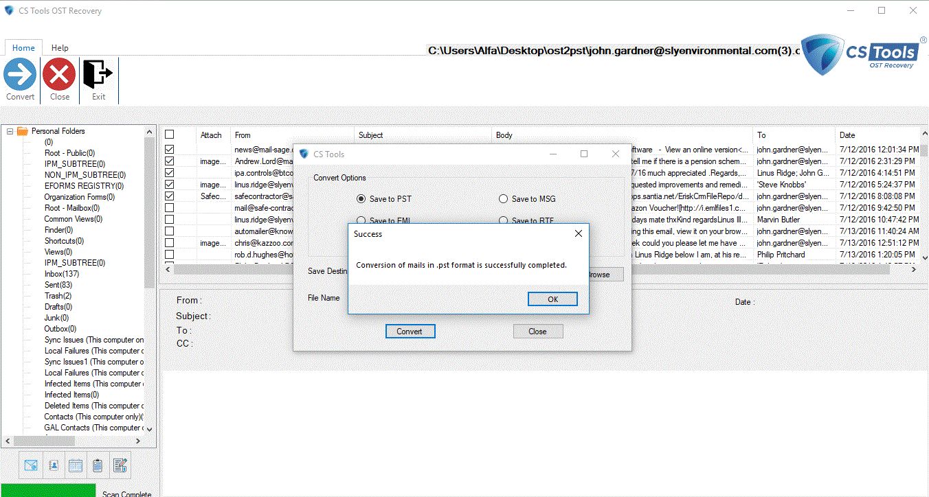 CSTools OST Recovery Alternatives and Similar Software | AlternativeTo