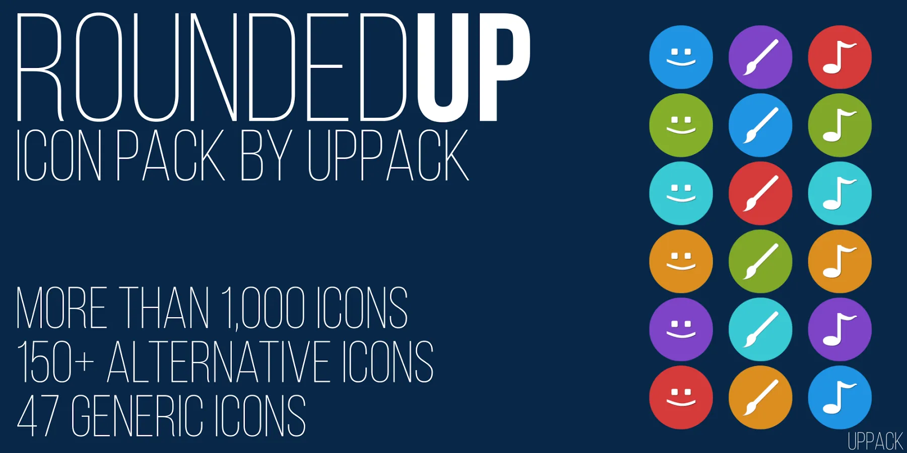 Rounded UP - icon pack Alternatives and Similar Apps | AlternativeTo