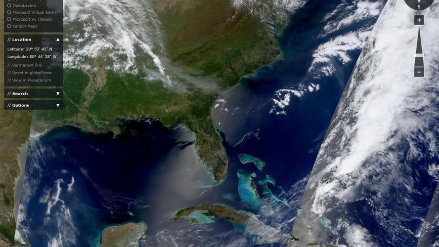 Flash Earth: Site that lets you compare the satellite imagery ...