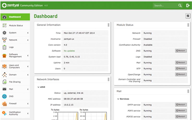 Zentyal: Reviews, Features, Pricing & Download | AlternativeTo