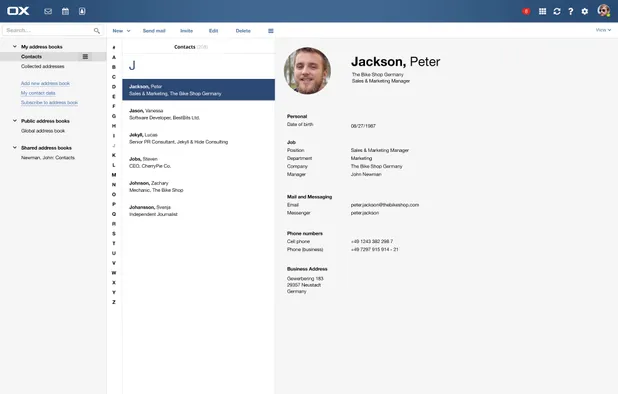 OX App Suite: The OX App Suite is an email, communication and ...
