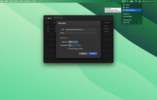 Ping - Neat Software: Simple and a Quick Way keep an eye on important ...