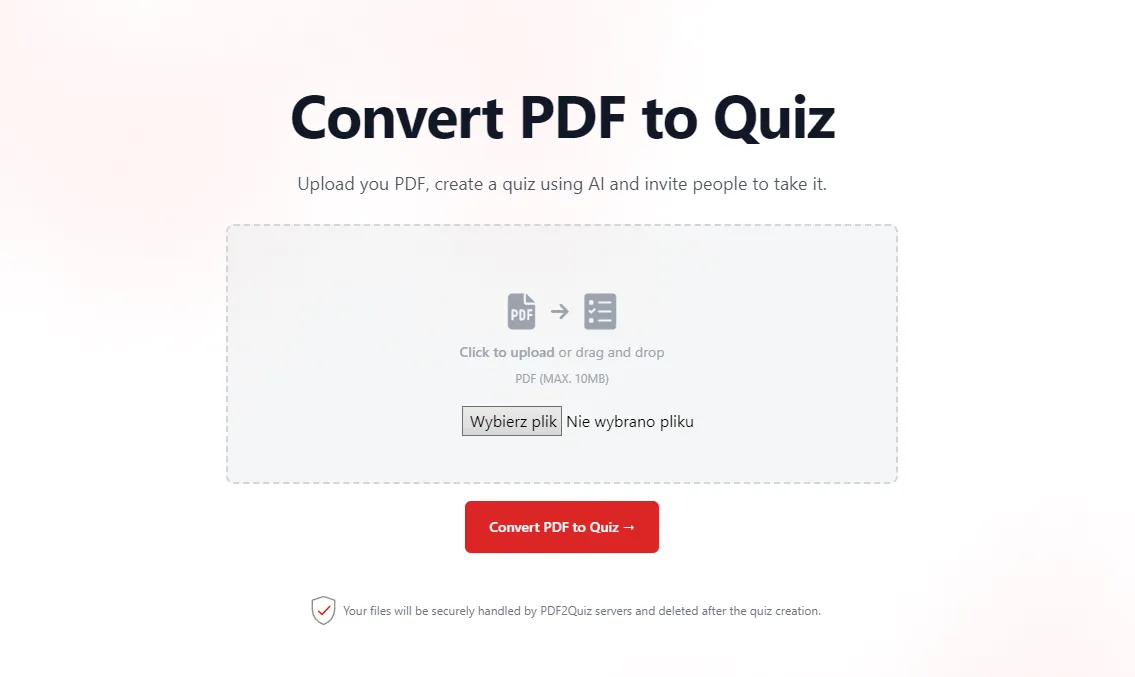 PDF2Quiz Alternatives: Top 7 Quiz Makers & Similar Websites | AlternativeTo