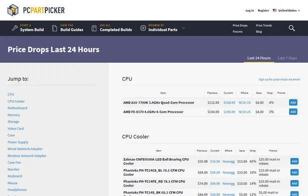 PCPartPicker: Pick Parts. Build Your PC. Compare And Share | AlternativeTo