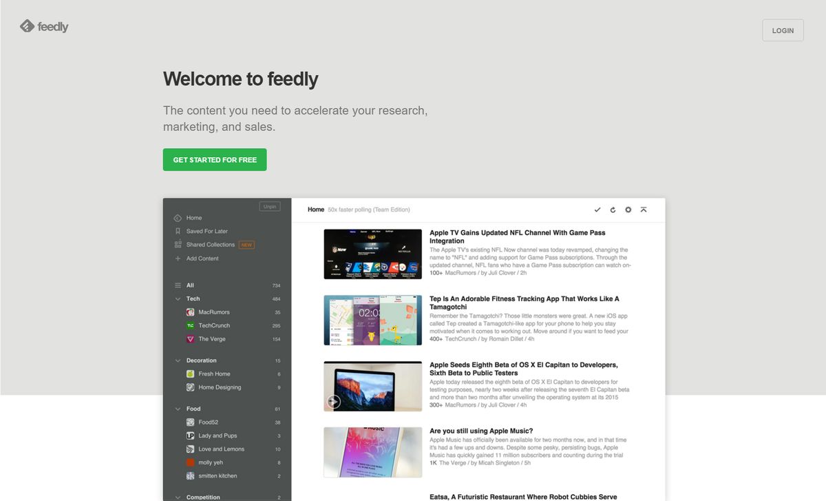 Feedly: App Reviews, Features, Pricing & Download | AlternativeTo