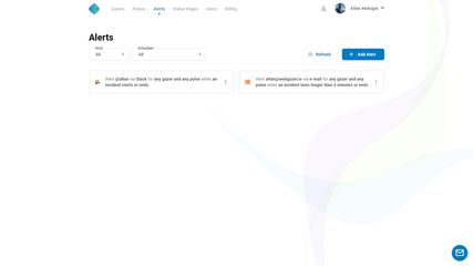 WebGazer: Free website monitoring and downtime notifications ...