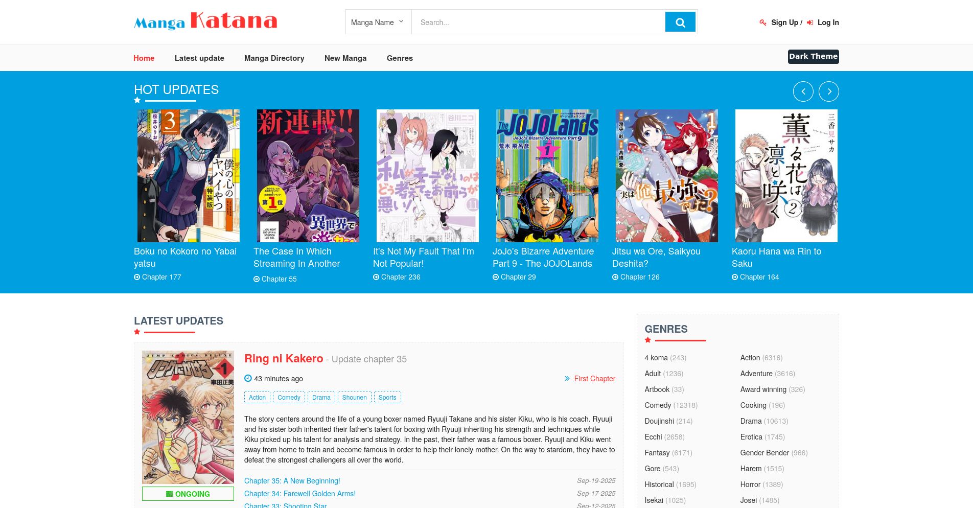 MangaKatana: Popular online manga reading platform that allows fans to ...