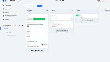 Vikunja: Open-source, self-hosted to-do list application for all platforms | AlternativeTo