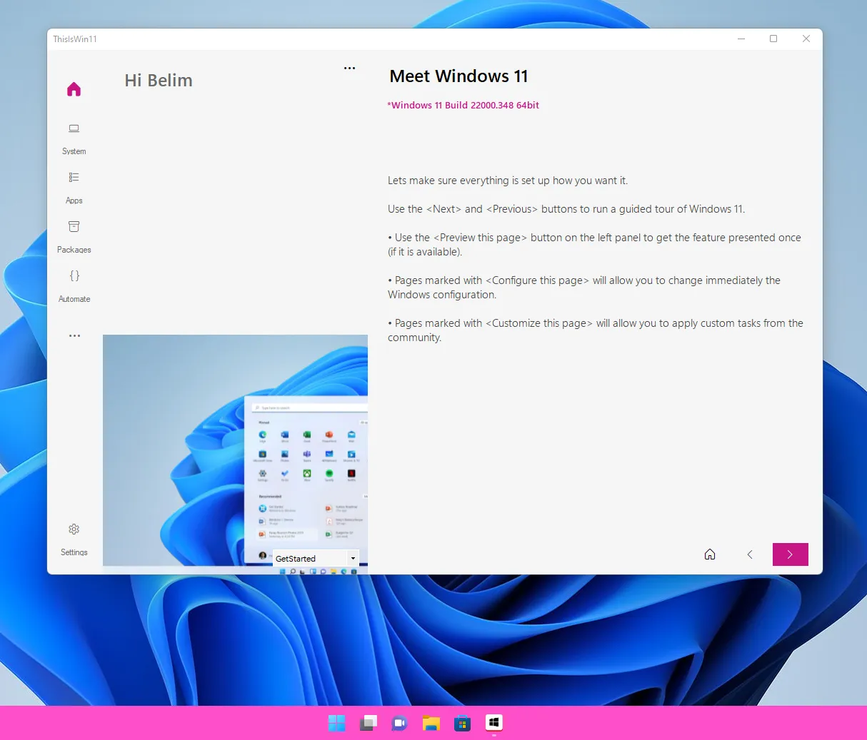 ThisIsWin11: Lets you customize Windows 11 all in | AlternativeTo