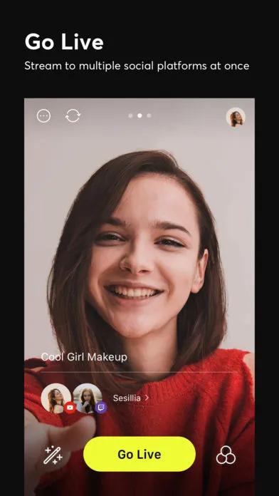 Prism Live Studio: App with which you can multistream to platforms ...