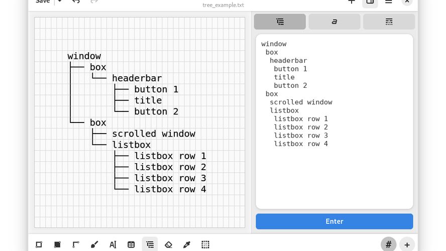 ASCII Draw: Sketch anything using characters | AlternativeTo