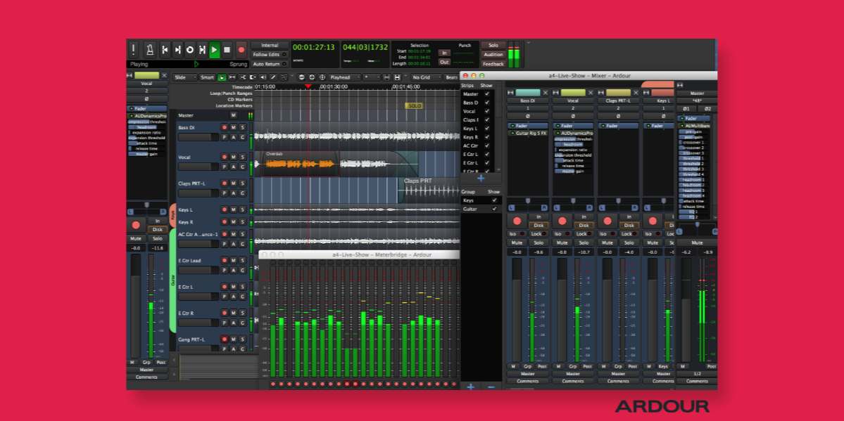 Ardour 8.0 released with region groups, Novation Launchpad Pro and macOS Sonoma support ...