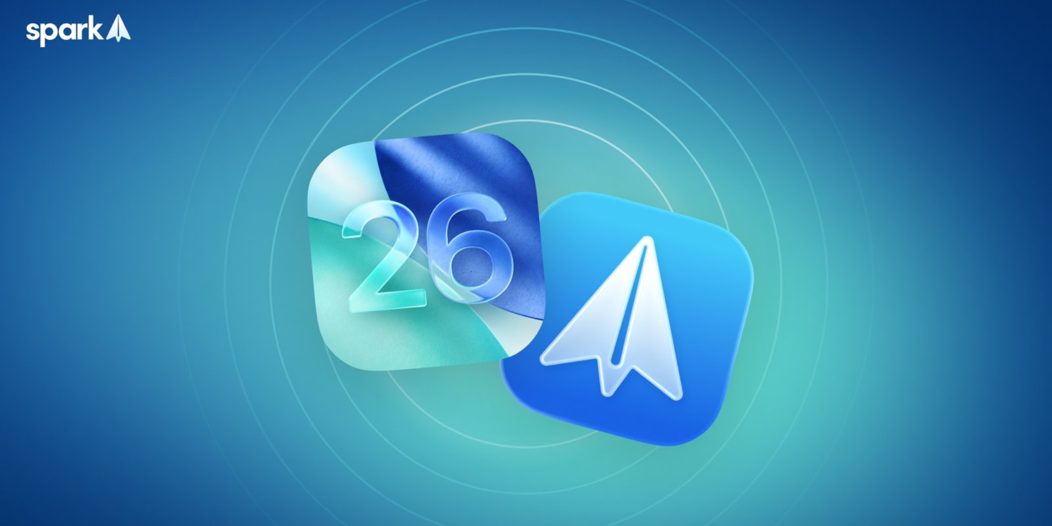 Spark Mail for iOS 26 debuts Liquid Glass design and ergonomic inbox ...