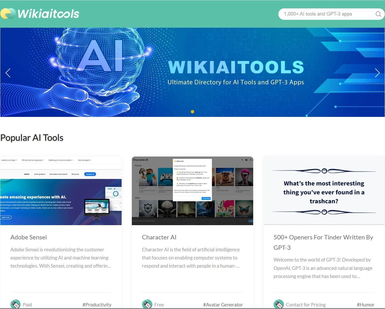Wikiaitools Alternatives and Similar Sites & Apps | AlternativeTo