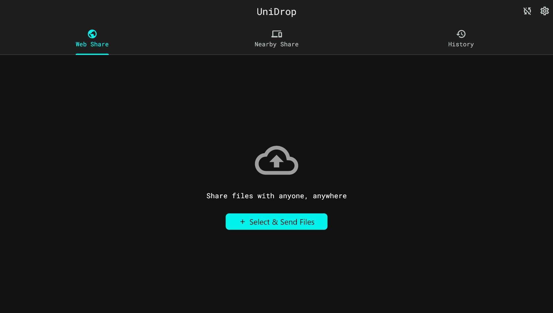 UniDrop: A cross-platform app to seamlessly share files, links, and your clipboard | AlternativeTo
