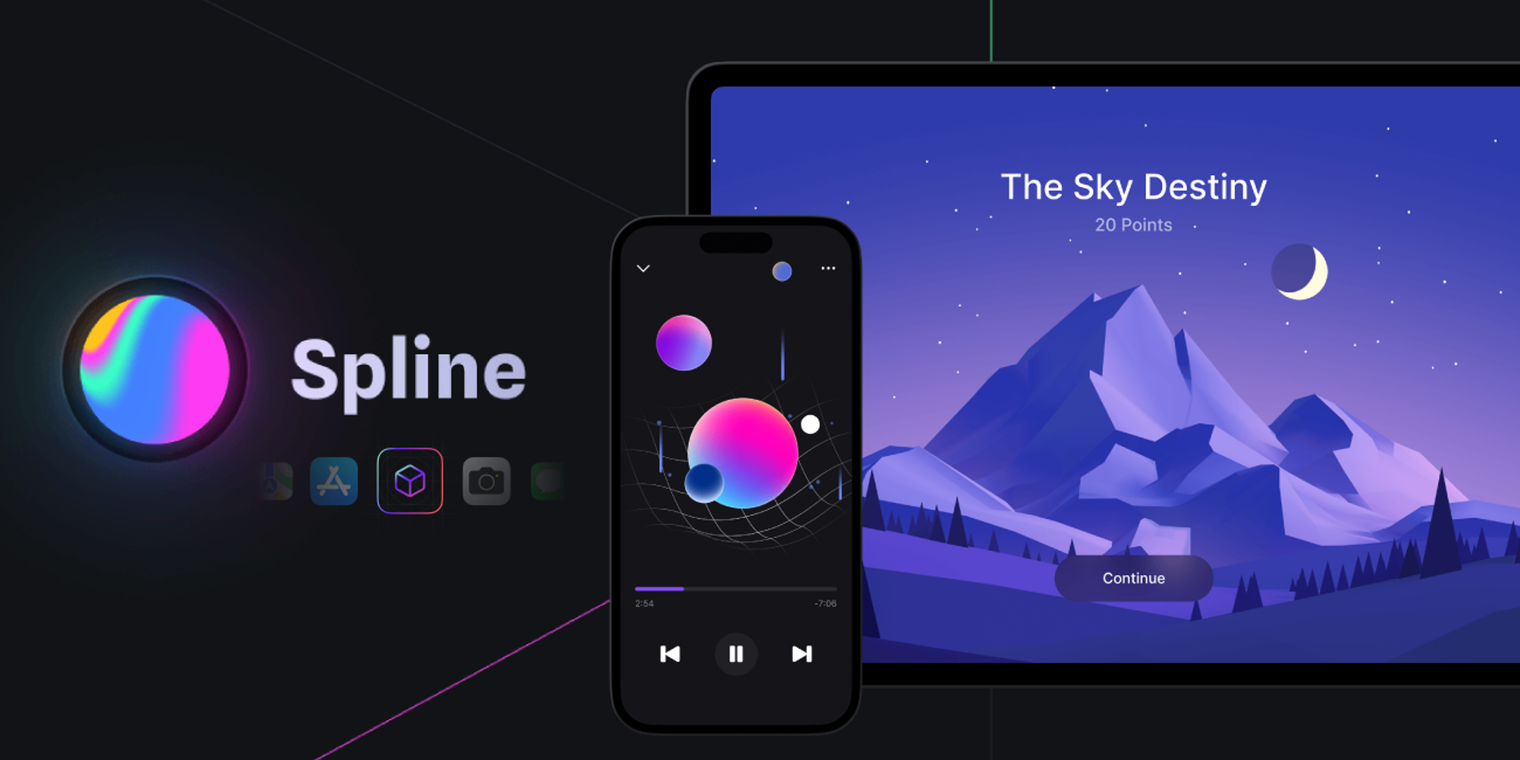 Spline reveals new features for 3D content integration and performance on Apple devices ...