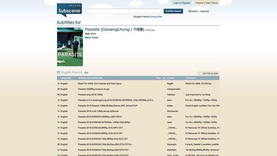 Subscene: Search and download subtitles for TV series and movies in ...