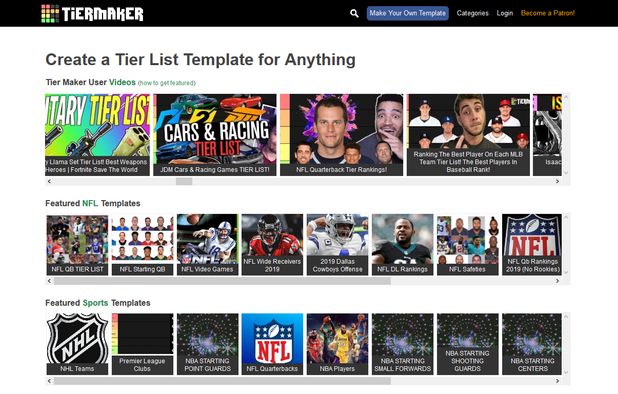 Tier Chart Creator Alternatives and Similar Software | AlternativeTo