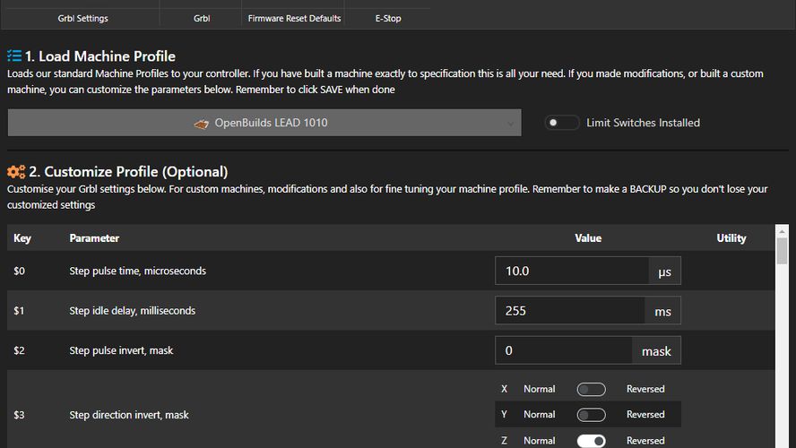 OpenBuilds CONTROL: Application for connecting to, and controlling ...