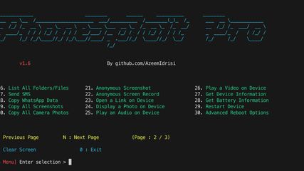 PhoneSploit Pro: An all-in-one hacking tool to remotely exploit Android devices using ADB and ...