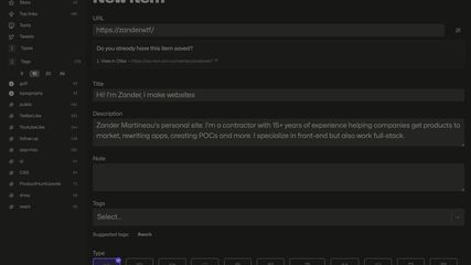 Otter - Bookmark Manager: Otter is a self-hosted bookmark manager made ...