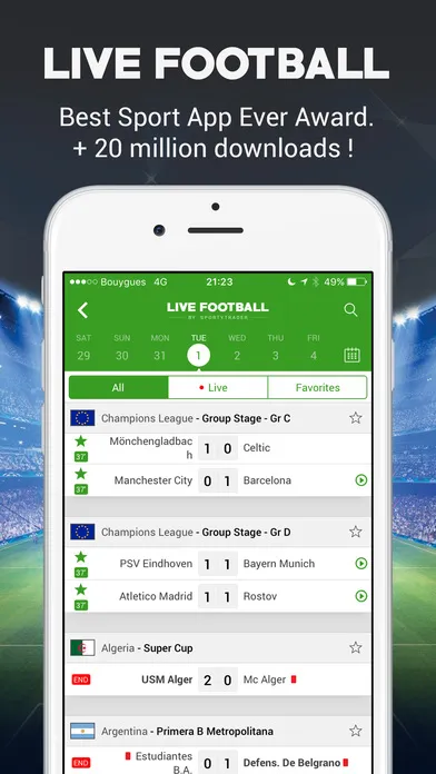 Live Football Scores Alternatives - Explore Similar Apps | AlternativeTo