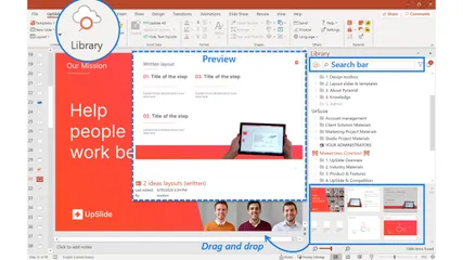 UpSlide: Plug-in allows you to perform routine Microsoft Excel, Word ...