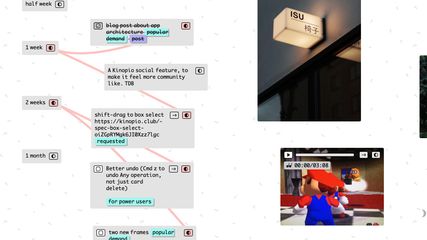 Kinopio: Visual thinking tool for new ideas and hard problems ...