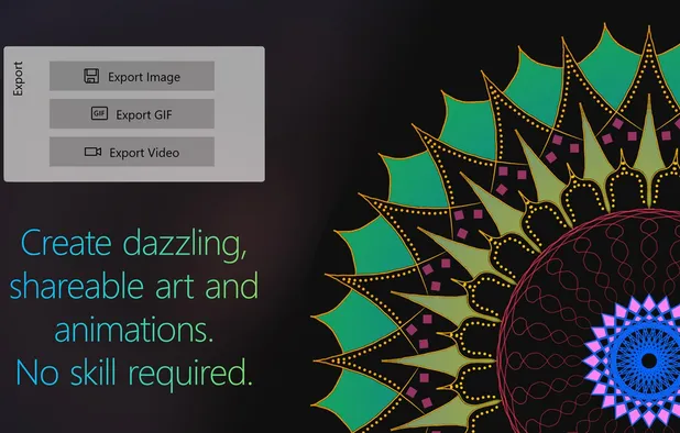 Spirality: Create beautiful drawings reminiscent of old Spirograph toys ...