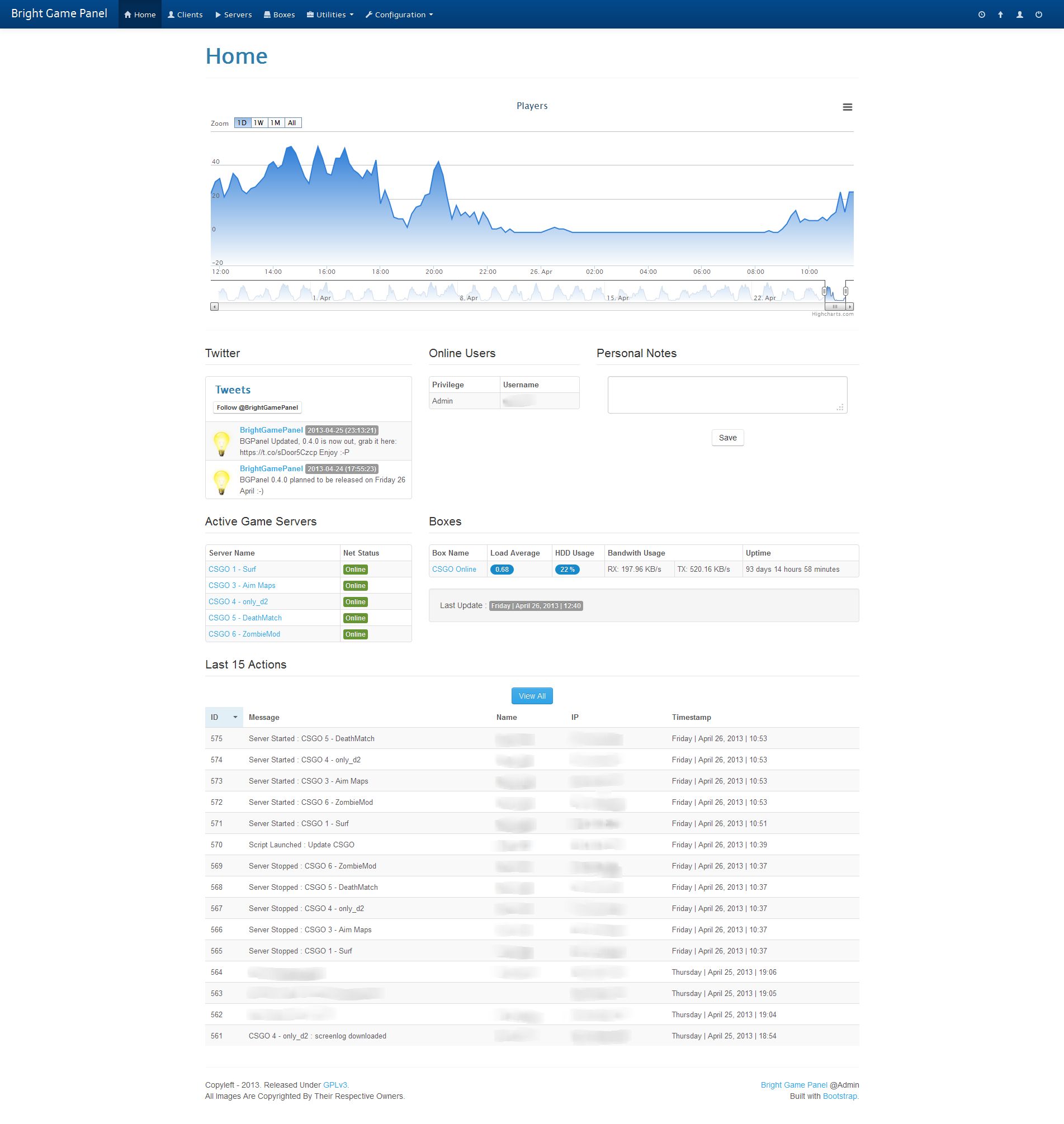Bright Game Panel: Free and open source game | AlternativeTo