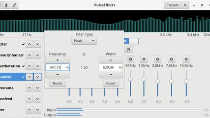 EasyEffects: Limiter, compressor, convolver, equalizer, auto volume and ...