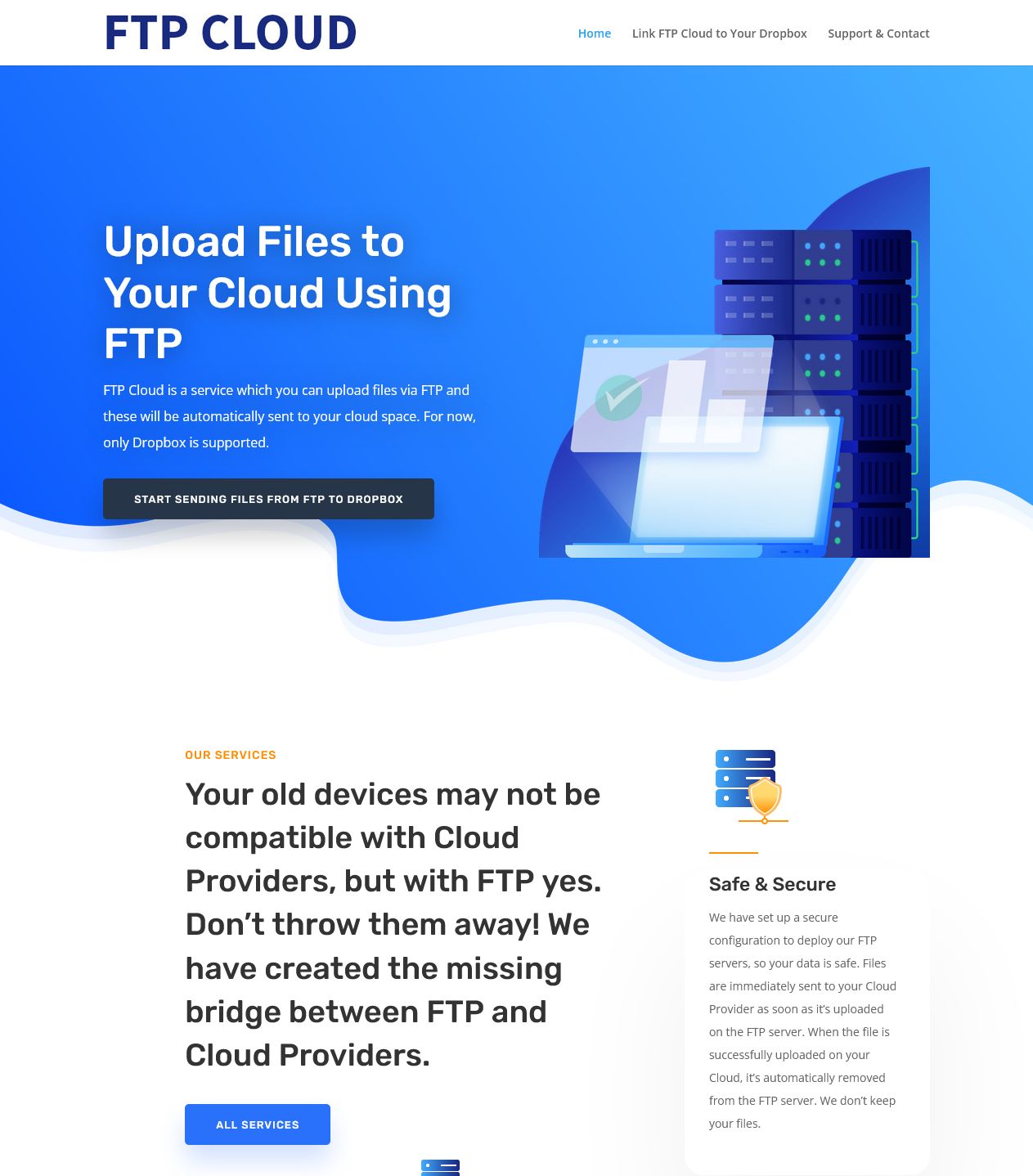 FTP Cloud: Service which you can upload files | AlternativeTo