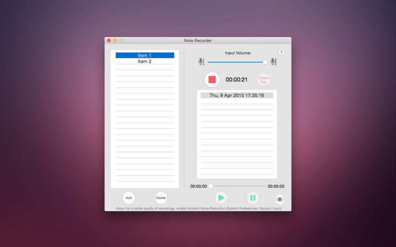 Note Recorder Alternatives and Similar Software | AlternativeTo