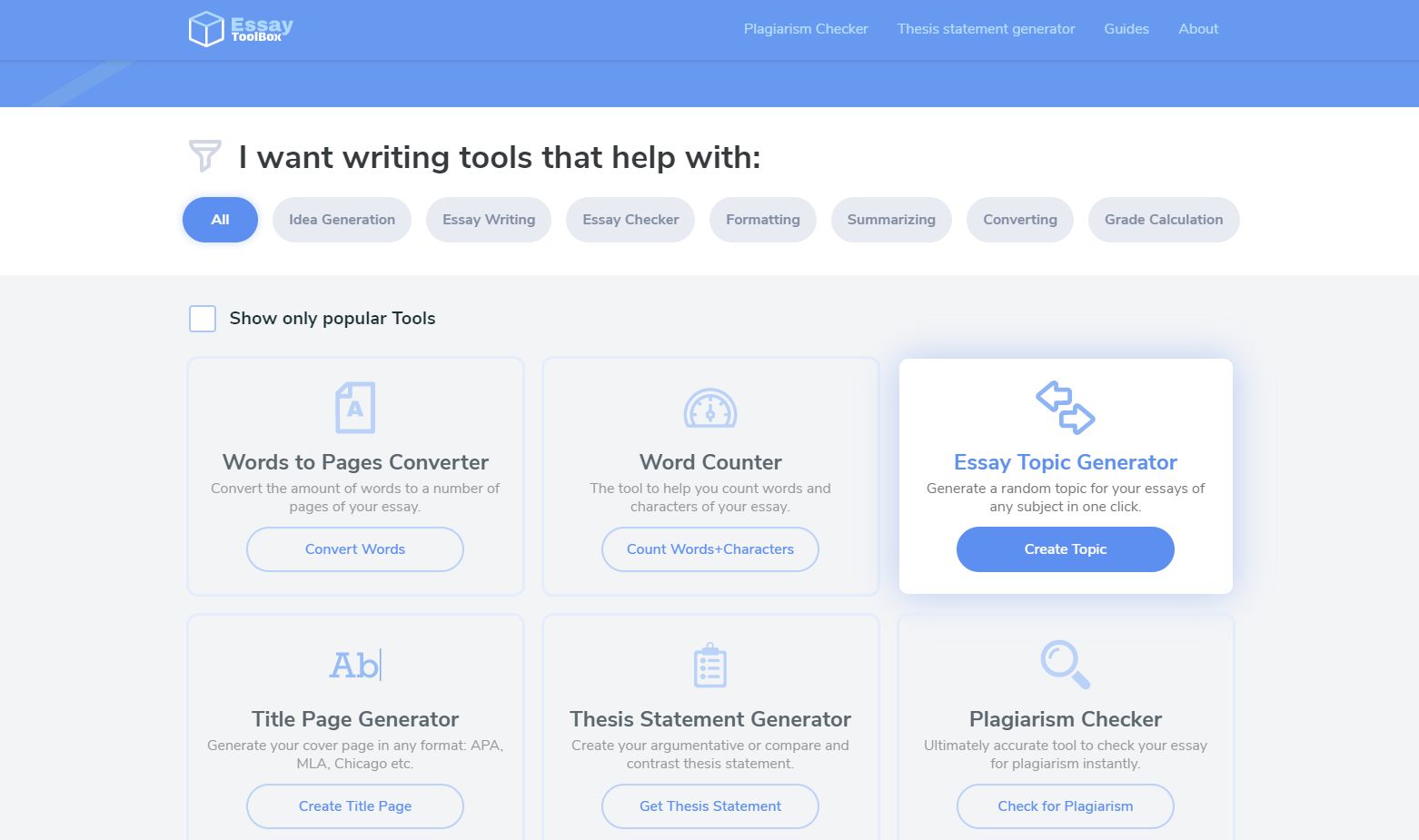 Essay ToolBox Alternatives and Similar Sites & Apps | AlternativeTo