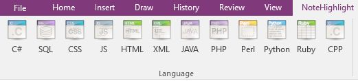 NoteHighlight2016: Syntax highlighting for Microsoft OneNote ...
