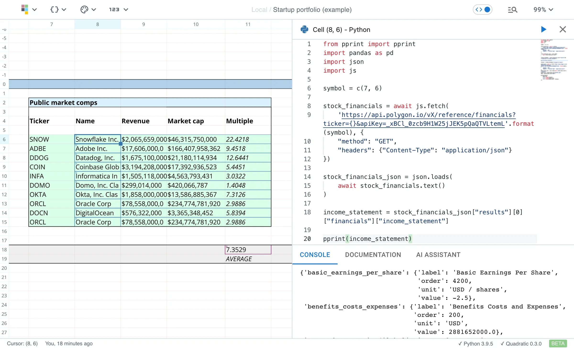 Quadratic Alternatives: Top 10 Spreadsheet Apps & Similar Websites ...
